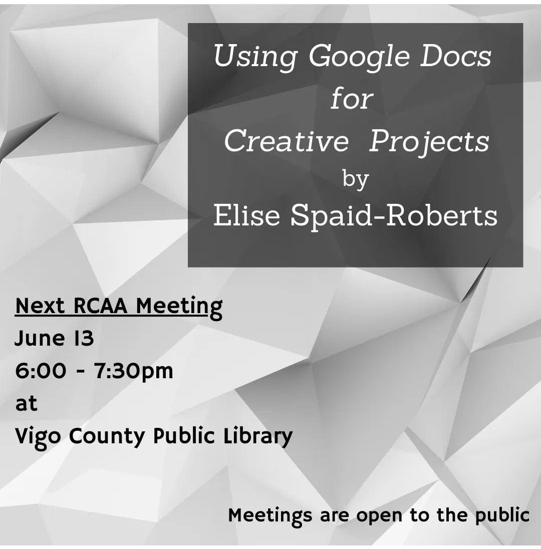 Program set for June 13 RCAA meeting – River City Art Association